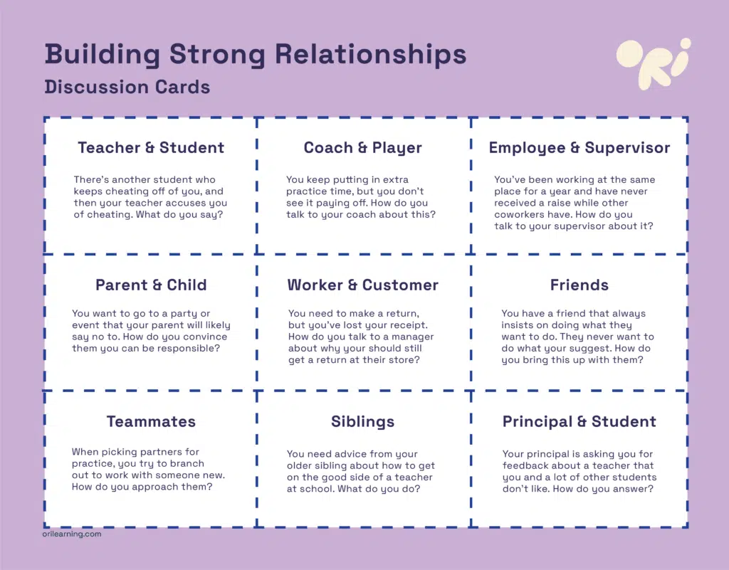 How to Build Strong Relationships for Teens (Lesson Plan)
